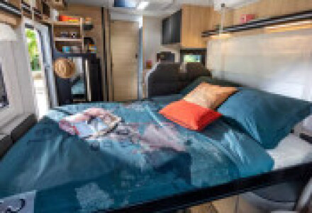 4 seater semi-integrated transverse bed - Evasia